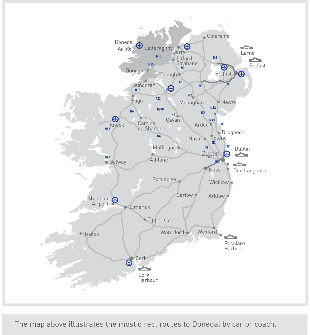 Getting Here | Visitor Information | Go Visit Donegal